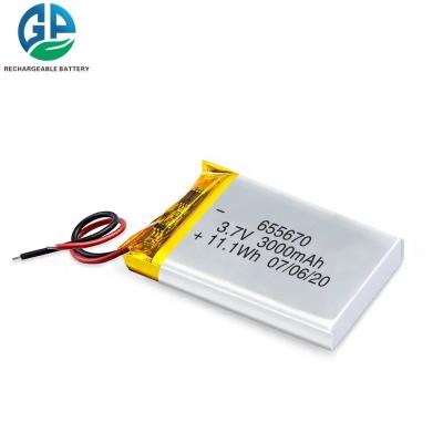 Cina 2c Li-Polymer Battery 3000mah Funzione di protezione da sovraccariche in vendita