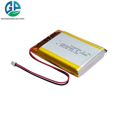China 50g Li Polymer Battery 2500mah Overcharge Protection Voltage 4.25v 1c for sale