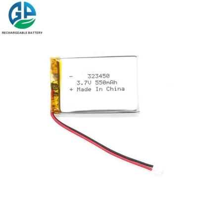 China 323450 Wiederaufladbare Batterie Lithium-Polymer Mini-Ups 550mah 3.7v 5v zu verkaufen