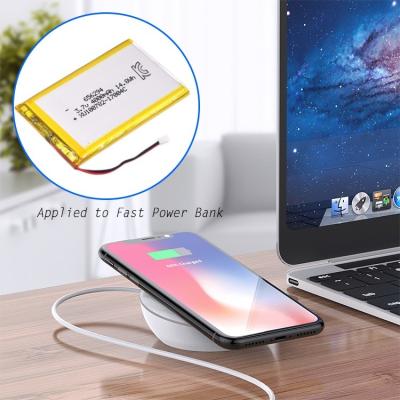 China 3.7V 4000mAh 14.8Wh Lithium Li Ion Polymer Battery 606090 626294 for sale