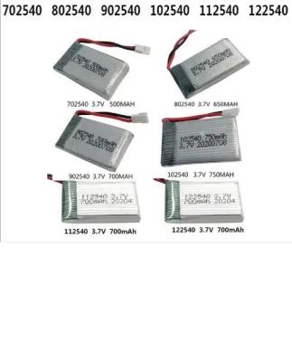 China Bateria recarregável 802540 Drone 3.7C 25C 650mAh Lipo Bateria Pack KC IEC62133 à venda