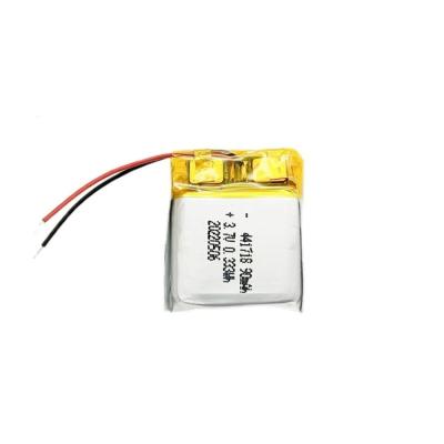 China 3.7V 90mAh 0.333wh Lithium Polymer Battery 441718 Rechargeable for sale