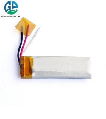 China Bateria recarregável 501235 160mAh 3.7V Lipo Bateria Pack KC IEC62133 Baterias de polímero de lítio para brinquedos à venda