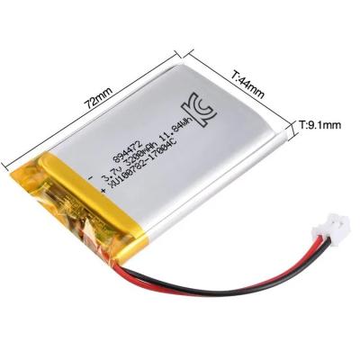 China 894472 3.7v  3200mah Rechargeable Li Ion Battery Pack For Drone for sale