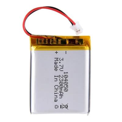 China 104050 2.3ah 3.7 V Lipo Battery Bank 500times Cycle Life for sale