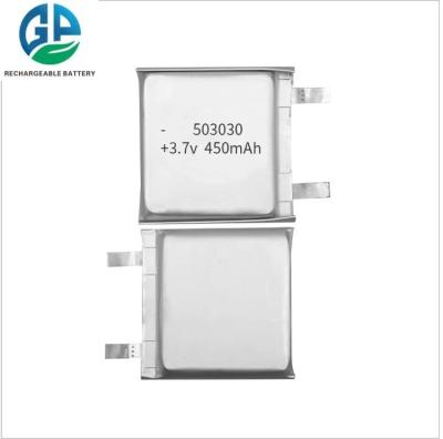 China 503030 Li Polymer Battery Pack 3.7v 450mah Lp503030 for sale