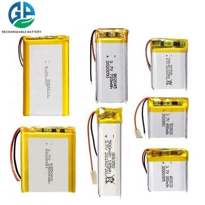 China Gpe603060 Wiederaufladbare Batterie 603060 1250mAh 3,7v Polymer-Lithiumbatterie zu verkaufen