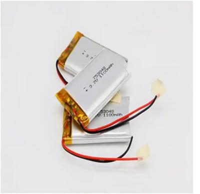 China KC IEC62133 Goedkeuring 753048 3.7V 1100mAh Lipo-batterij oplaadbare batterij met Pcb Li-polymer batterij Te koop