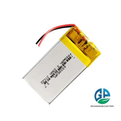 Китай KC CB IEC62133 LP603050 Пакет аккумуляторных батарей 900mAh 3.7 v Полимерная литийная батарея продается