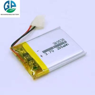 Cina 302530 3.7V 200Mah Batteria al litio ricaricabile KC UN38.3 Certificato in vendita
