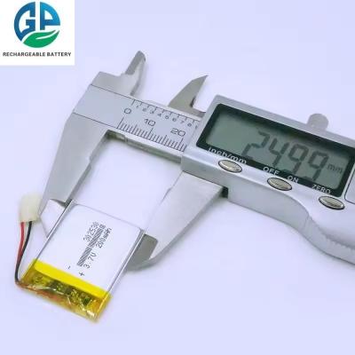 Cina 302530 3.7V 200Mah Batteria al litio ricaricabile KC UN38.3 Certificato in vendita
