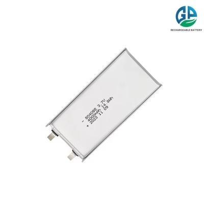 China 804088 3,7V oplaadbare lithium-ion-polymerbatterij Hoog vermogen Hoog vermogen 4000mAh Lipo-batterij Te koop