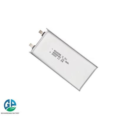 China 804088 3,7V oplaadbare lithium-ion-polymerbatterij Hoog vermogen Hoog vermogen 4000mAh Lipo-batterij Te koop