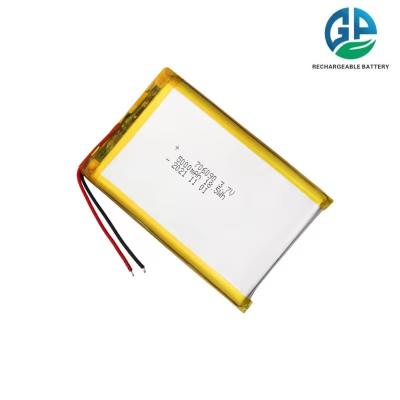 Cina KC Alta capacità 5000mah 3.7 V Batteria polimerica agli ioni di litio 500 volte Lp706090 in vendita