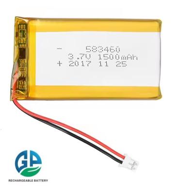 Cina KC per prodotti digitali batteria ricaricabile ad alta capacità 3.7v 583460 1500mah in vendita
