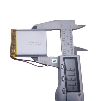 Cina Batteria ricaricabile 503744 950mAh 3.7V 3.515Wh Polimero elettrolitico per batteria al litio in vendita