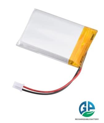 China KC IEC62133 Approve High Capacity 3.7V 650mAh Lithium Ion Polymer Battery 902830 For Radio Control Toys for sale