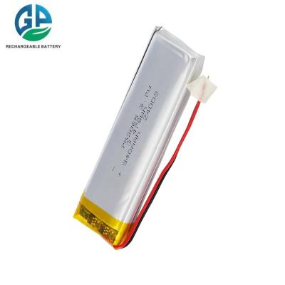Cina KC CB IEC62133 Batteria ricaricabile LiPo 752065 940mAH Batteria Lipo con cella polimerica al litio 3.7v 10ah Batteria di tracciamento in vendita
