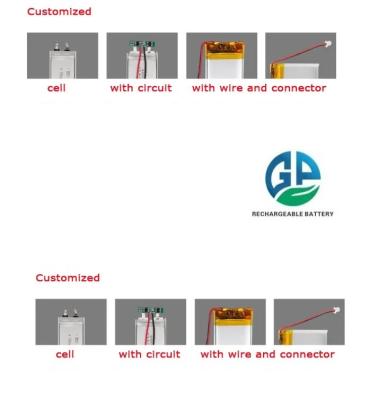 Cina Batteria al litio polimerico 8.8wh 3.7V 2400mAh 505573 bassa temperatura per dispositivi digitali in vendita