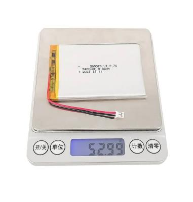 Cina Batteria al litio polimerico 8.8wh 3.7V 2400mAh 505573 bassa temperatura per dispositivi digitali in vendita