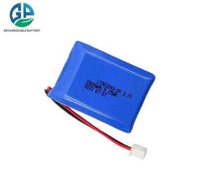 Κίνα KC UL 903242-2P Λι-ιόνια επαναφορτιζόμενη μπαταρία 3.7V 2500mah κυλινδρική μπαταρία προς πώληση