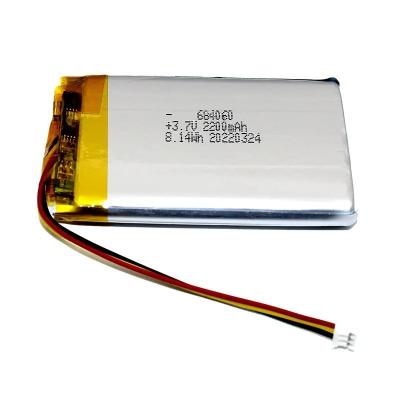 Cina KC CB IEC62133 Approvato 604060 654060 684060 704060 Batteria Lipo 2000mah 2200mah 3.7v Batteria Litio Ion Polimero in vendita
