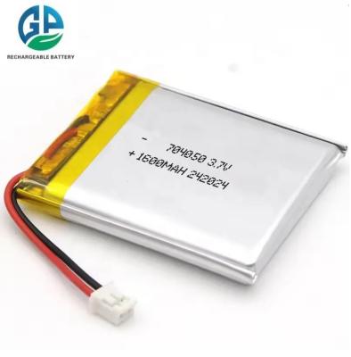 中国 高放電率 バッテリー 30C 704050 3.7v 1600mah パワー リモコン 高品質 リチウムイオンポリマー デジタル バッテリー 販売のため
