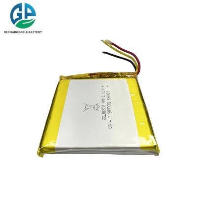 Cina 3.7v batteria ricaricabile KC polimero al litio 2000mah batteria Lipo ad alta capacità 634853 3.7v 2000mah in vendita