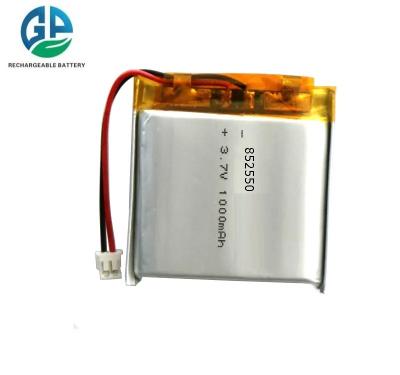 Cina Batteria ricaricabile ad alta capacità KC Li Ion 852550 3.7V 1000mAh 3.7Wh 20C Li Polymer Battery Battery in vendita