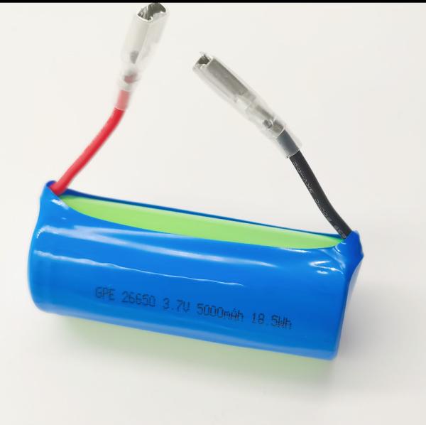 Rechargeable Lithium ion Battery pack 26650 5000mAh Battery Cell 3.7v Cylindrical Battery