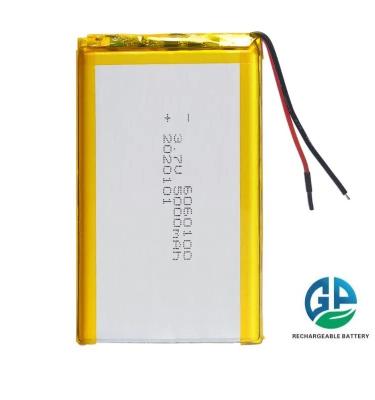 China Hohe Kapazität 5000mah 3,7 V Lithium-Ionen-Polymer-Batterie Lithium-Polymer-Batteriepacks 3,7 V 5000mah 6060100 Lithium-Ionen-Polymer-Batterie 5000mAh zu verkaufen