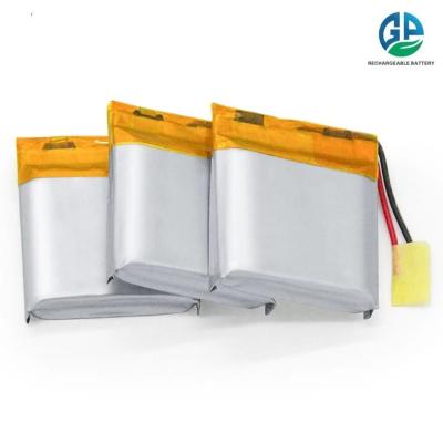 China 3.7V 582728 400mAh Rechargeable Lithium Ion Polymer Battery With UN38.3 3.7v Li Polymer Battery Power Bank for sale