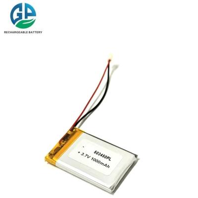 China 3.7 V 1000mah Lithium Polymer Lipo Rechargeable Battery 503450 Lithium Polymer Cell Battery 3.7volt for sale