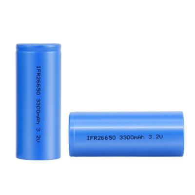 Cina Il ferro cilindrico del litio fosfatizza 26650 la batteria di 3.2V 3300mAh LiFePO4 in vendita