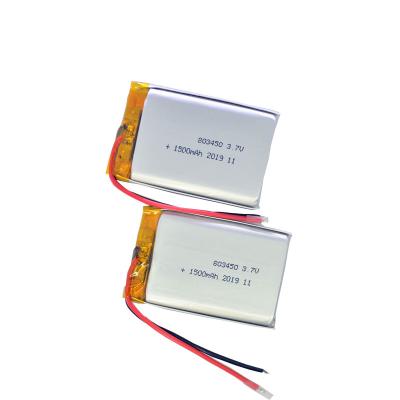 Китай Батарея 3,7 v 1500mah 803450 Lipo продается