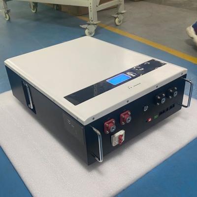 Cina Batteria fissata al muro a energia solare domestica LiFePO4 51.2V 100Ah di stoccaggio 5KWh in vendita
