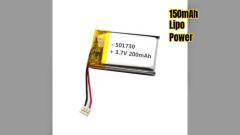 3.7V 150mAh Lipo Battery 402020 Pack