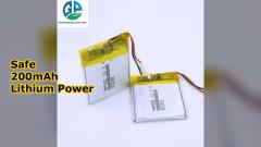 200mAh Lithium Battery: Power Your Devices Safely