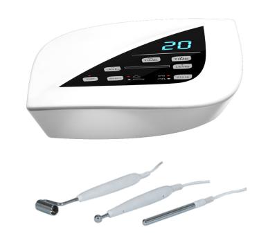 China Galvanic Facial Spa Therapy Oxygen Jet Peel Machine Home Use With Electromagnetic Wave for sale