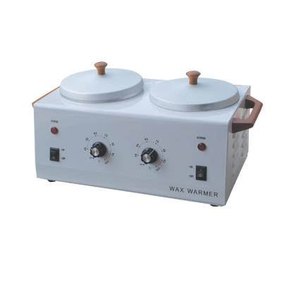 China 2 Pots Paraffin Wax Warmer Melting Depilatory Waxing Machine For Foot Care for sale