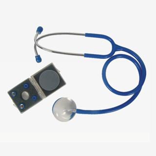 Medical Black, Red, Gray Acryl Single Chestpiece Stethoscope For Adult, Pediatrics WL8036