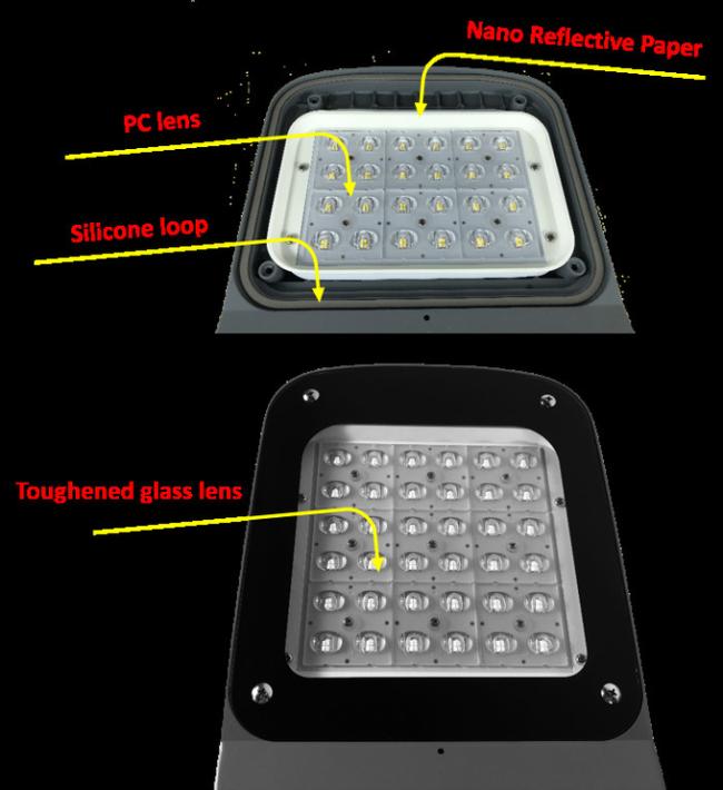 Pole Mounted Luminaire Module LED Road Street Light Outdoor Die Casting Aluminum