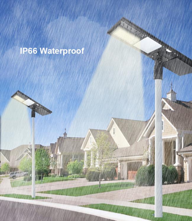 100w 120w 150w Aluminumall In One Led Solar Street Light Self Cleaning
