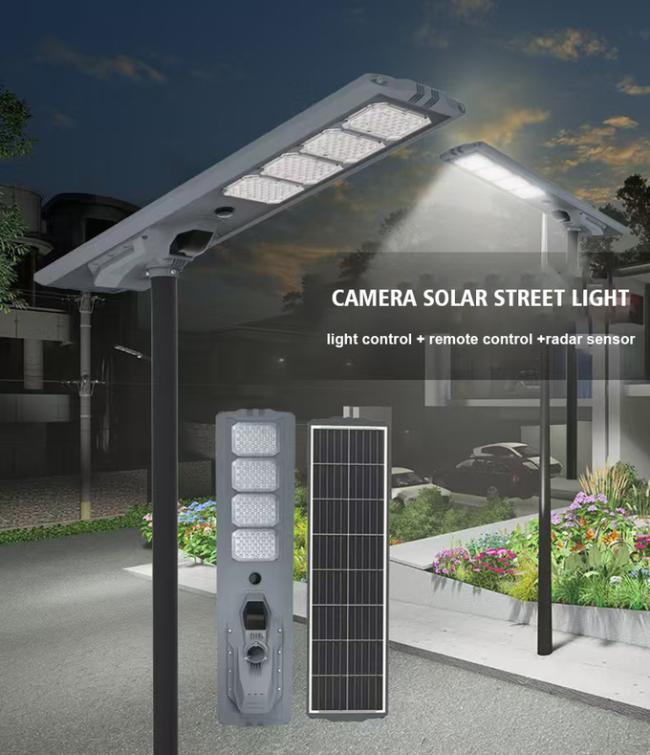 5050smd Solar Panel Street Light Camera 100w 200w300w 400w 500w