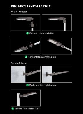China 80w 100w 120w 150 Watt 200w 250w 300w Led Street Garden Light Smart Led Light All in One for sale