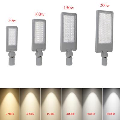 China Customizable Smart LED Street Lights AC100~277V 50w-200w Available for sale