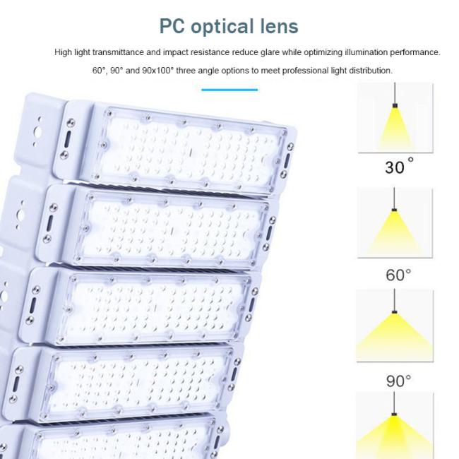 Outdoor Soccer Stadium Sports Field Project Aluminum LED Flood Reflector Light
