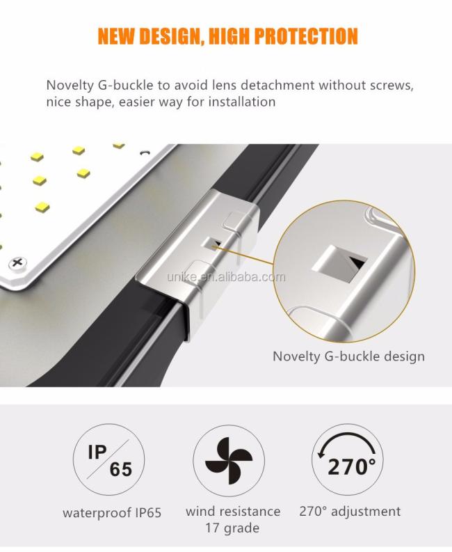 Ip65 Smd Slim LED Flood Light Fixtures 5 Years Warranty Ac85~277v