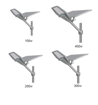 China Smart Solar Powered Led Street Lights 400 Watt Solar Street Light With Remote for sale