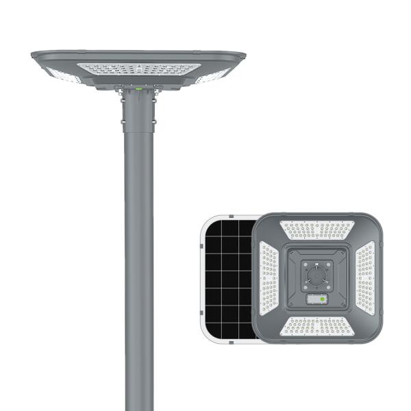 Quality Solar Road Lamp Integrated All in One Solar Garden Light Galvanized Steel Housing for sale